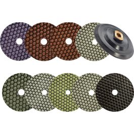 Polerings og Slibe Pad Korn 800 til Tørslibning af Natursten | Carat